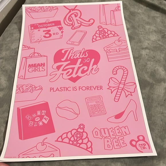 Mean Girls | Accessories | Mean Girls Thats So Fetch Movie Poster ...